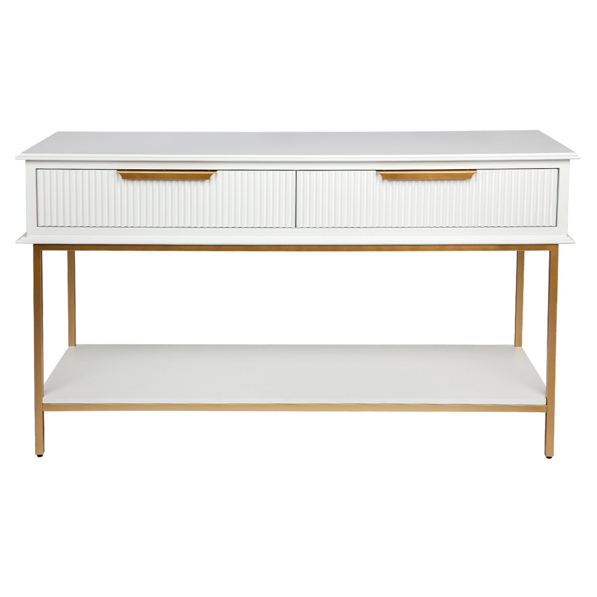 Aimee Console Table - Small White – Nest Living by Ivy + Finch